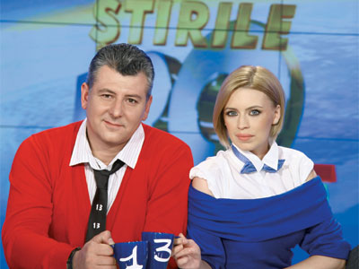 Andreea Liptak şi Mihai Dedu - Dimineţi norocoase la PRO TV!