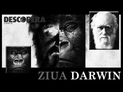 Descopera.ro te invita sa celebrezi Ziua Darwin
