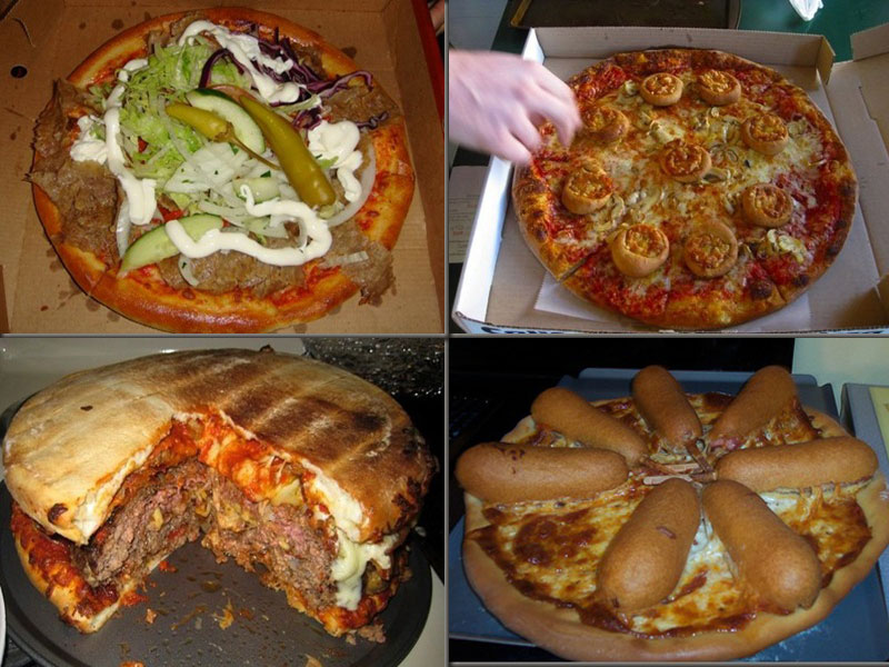 Cele mai traznite retete de pizza! (Poze)