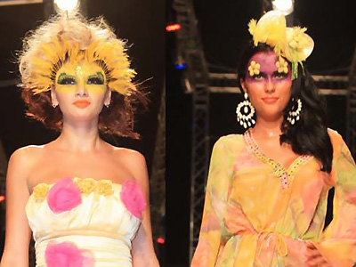 Daniela Crudu si Ramona Gabor s-au imbatat la un show de moda (Poze)