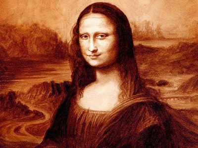 Picturi celebre reproduse in cafea (poze)