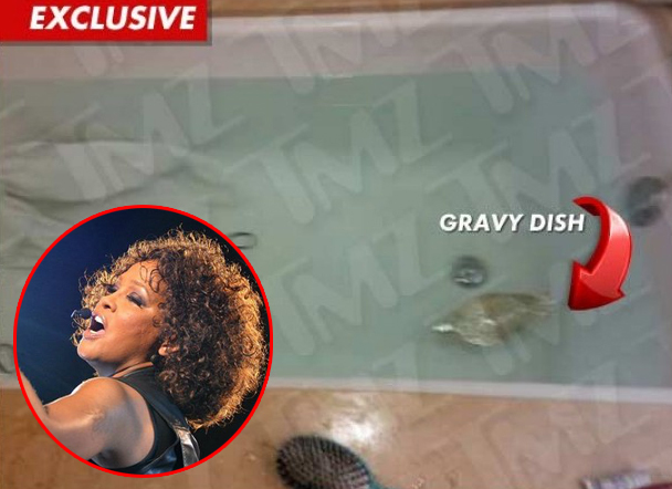 Primele poze cu camera în care a murit Whitney Houston