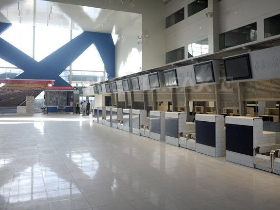 Imagini cu noul terminal pentru plecări de la Aeroportul Henri Coandă