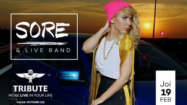Sore îşi prezintă band-ul său, printr-un concert 100% LIVE
