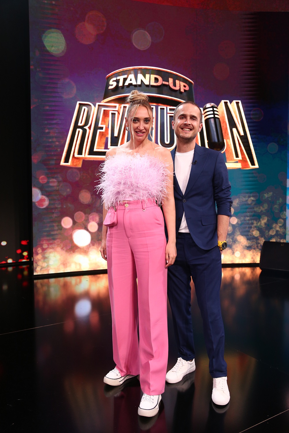 Ilona Brezoianu, Șerban Copoț prezintă "Stand-up Revolution", la Antena 1